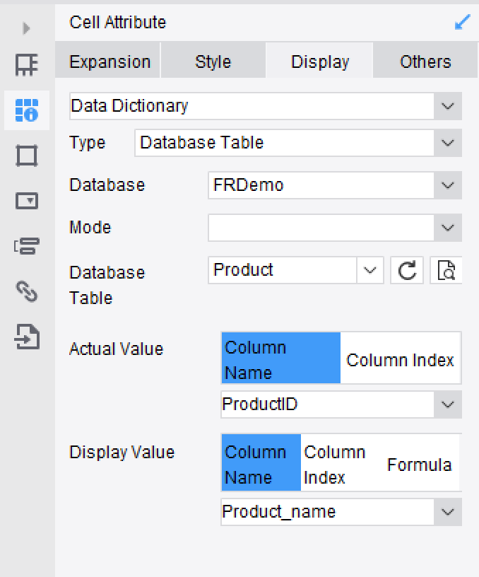 Retaining the Display Value of the Widget in a Cell After Data Entry ...