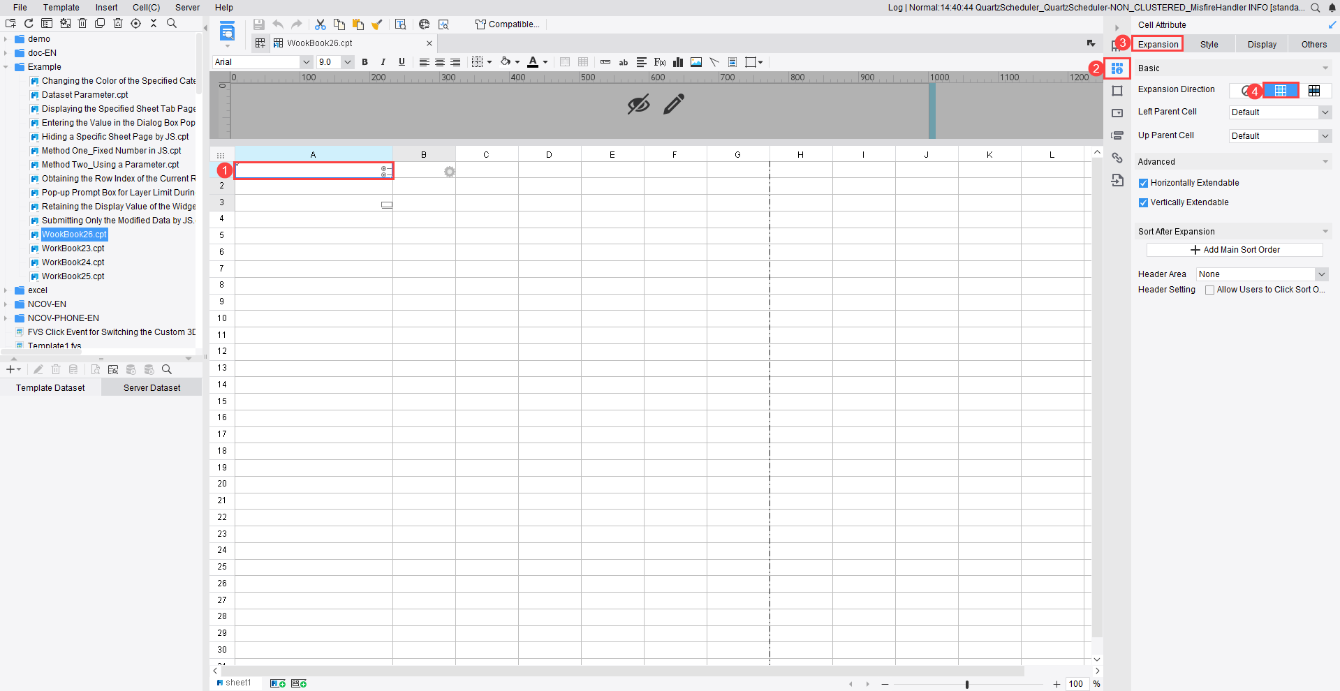 Obtaining All Values Selected in the Extended Widgets by JS-FineReport ...