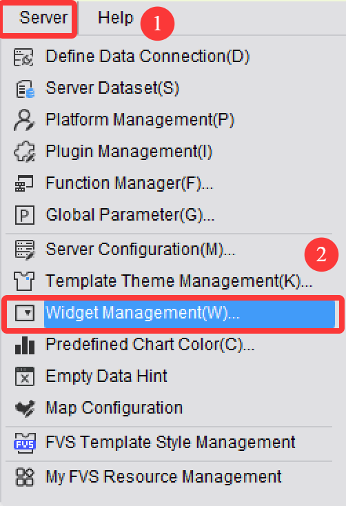 Predefined Export Button by JS-FineReport Help Document