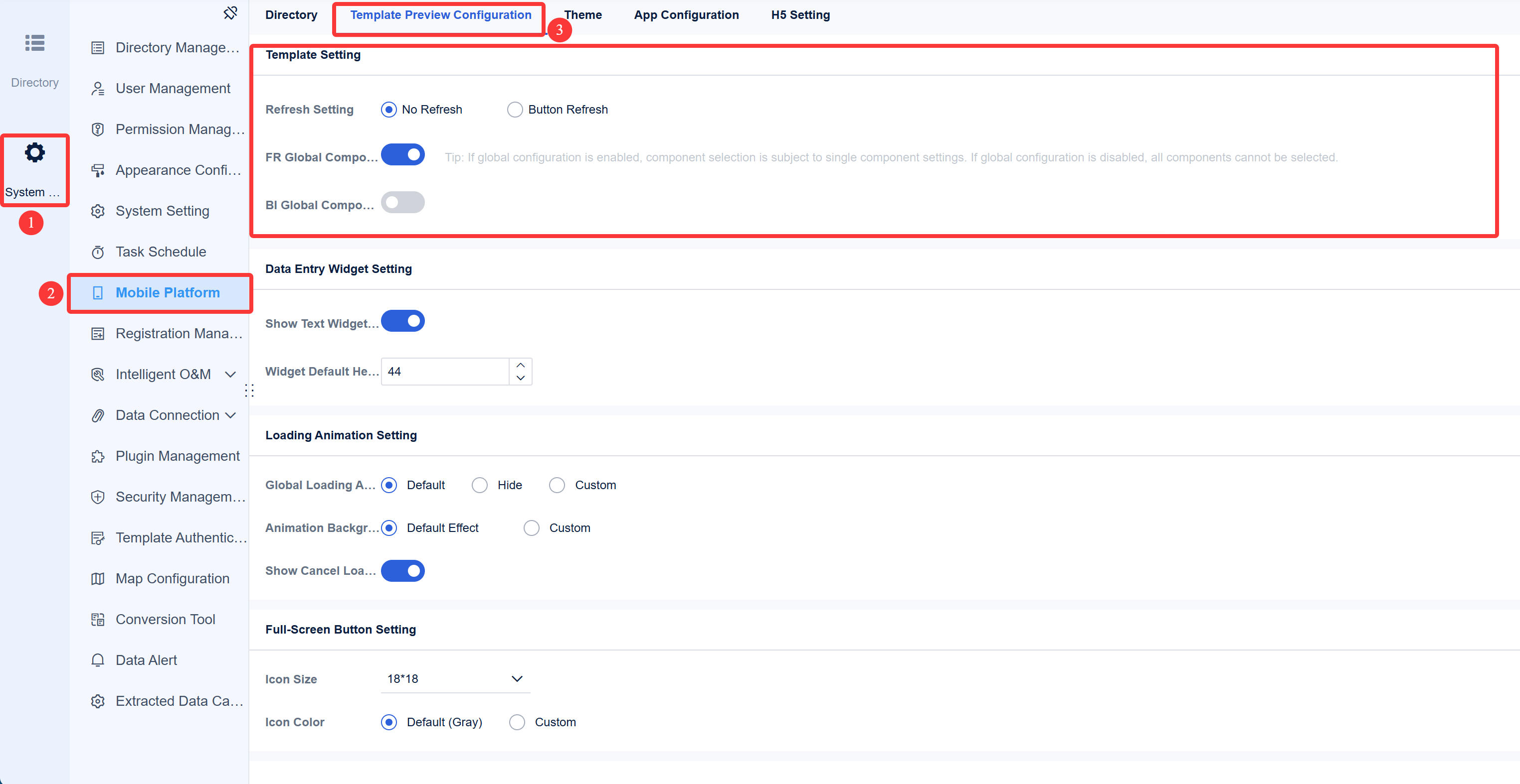 Template Setting-FineReport Help Document