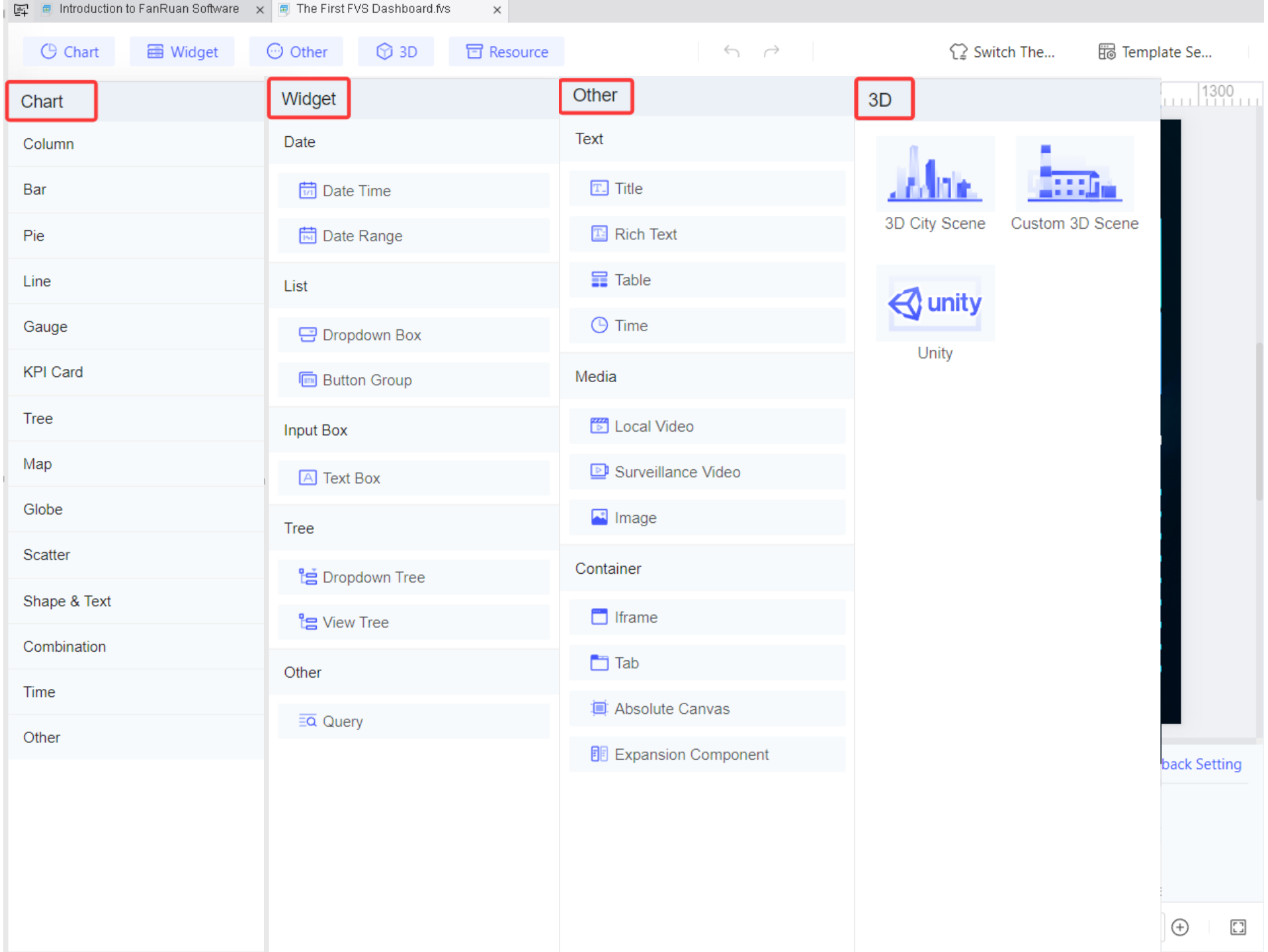 FineVis Data Visualization Overview-FineReport Help Document