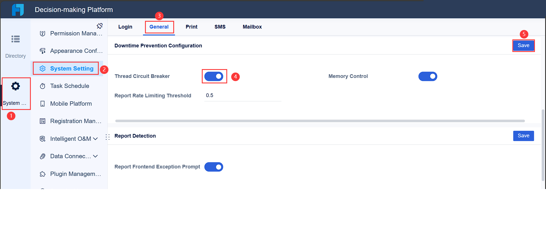 Thread Circuit Breaker for Resource Scheduling-FineReport Help Document