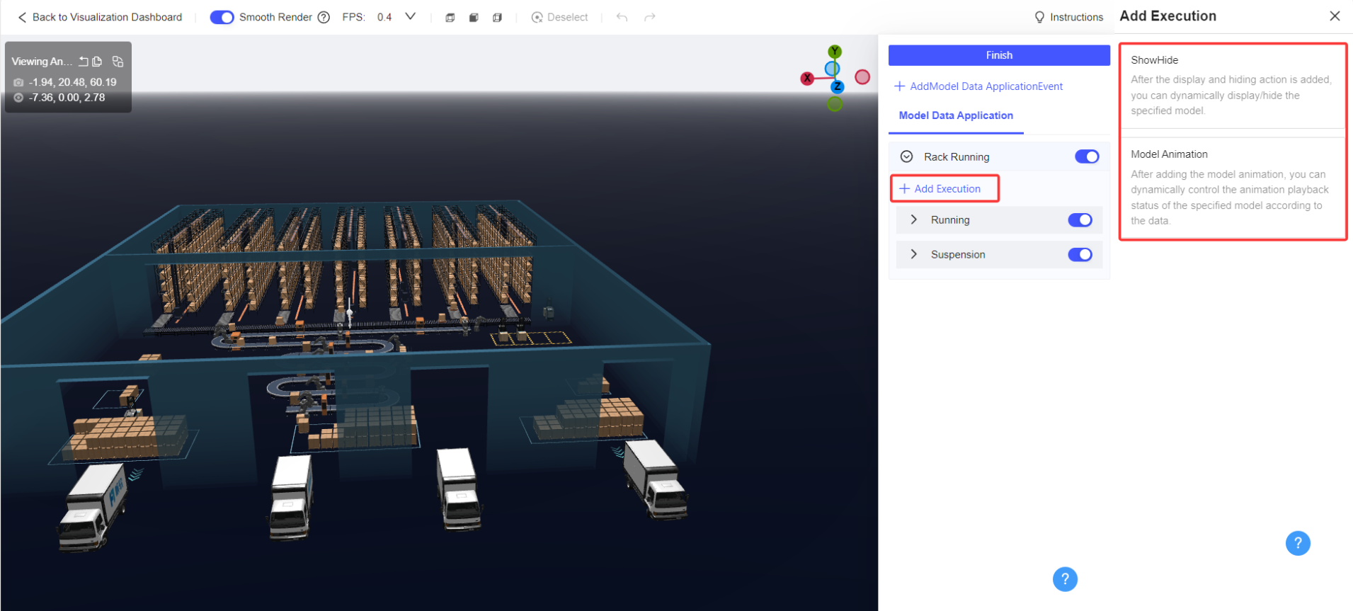 3D Scene Model Data Application-FineReport Help Document