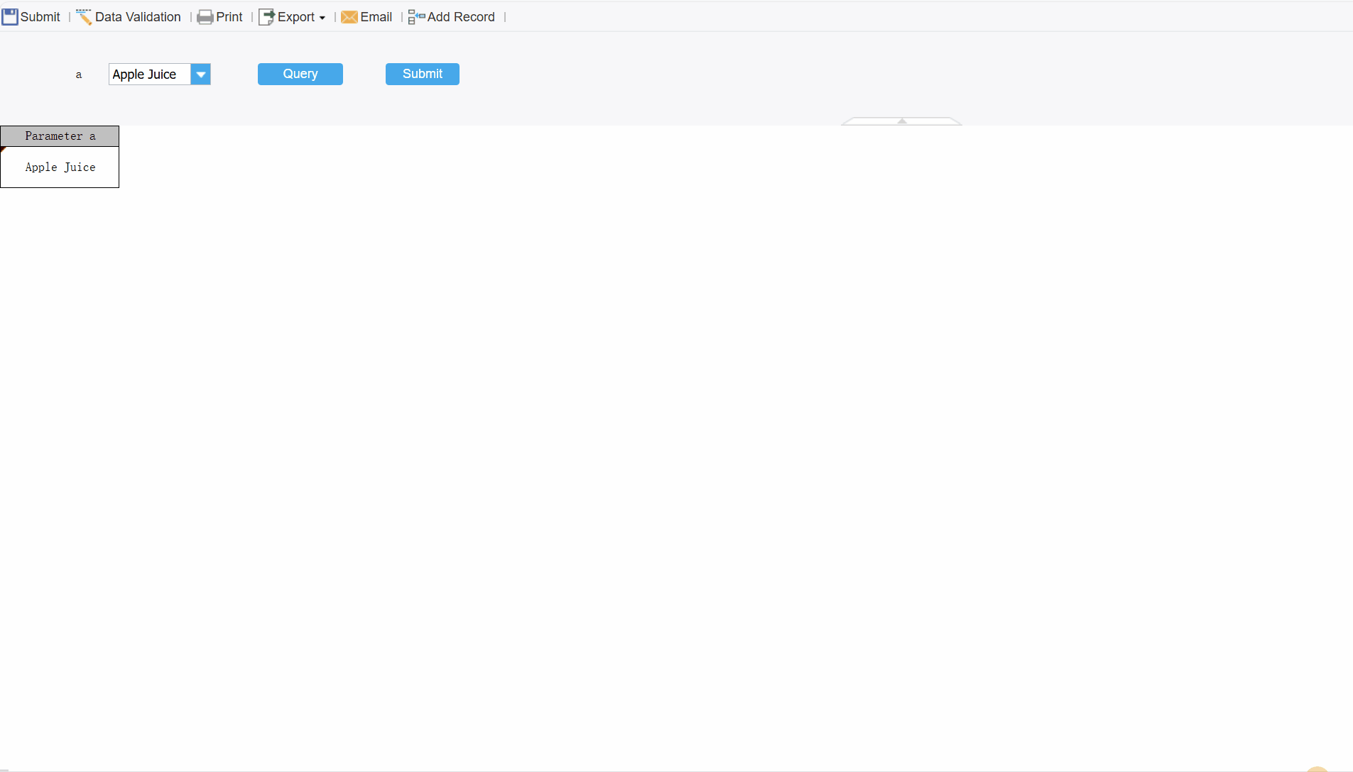 Submission Failure of Modified Parameter Panel Widget Values to the ...