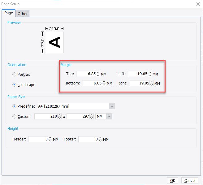 Page Setting-FineReport Help Document