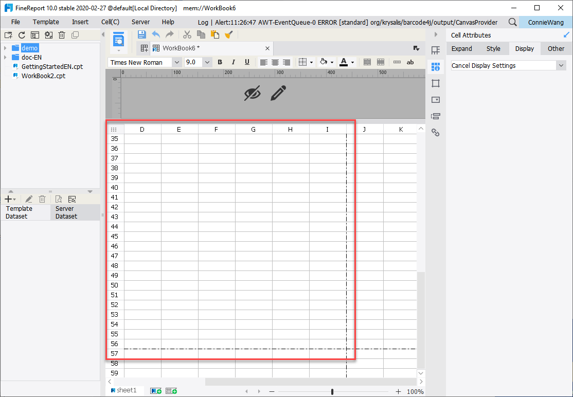 Page Setting-FineReport Help Document