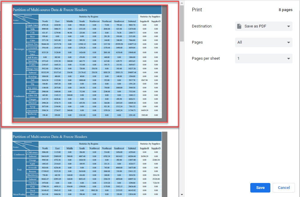 Page Setting-FineReport Help Document