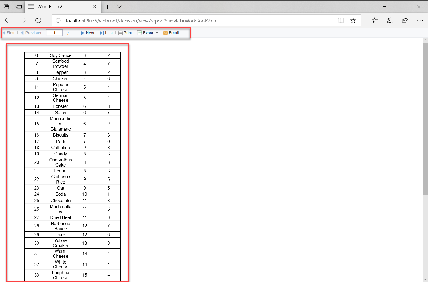 Header and Footer-FineReport Help Document