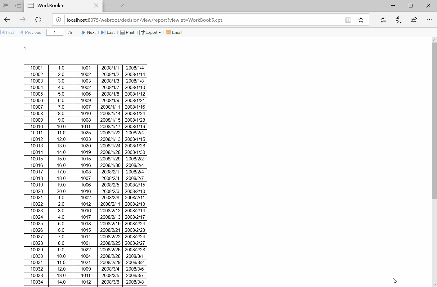 Header and Footer-FineReport Help Document