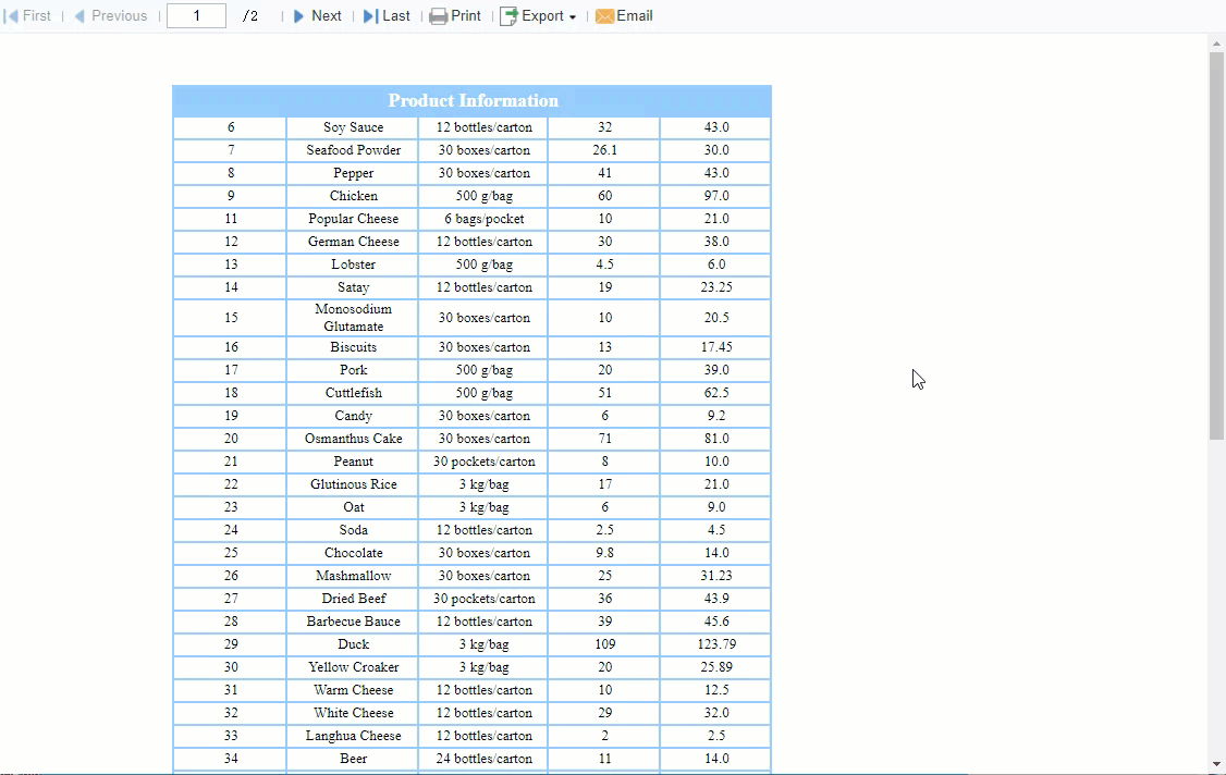 Duplicate/Repeat and Freeze-FineReport Help Document