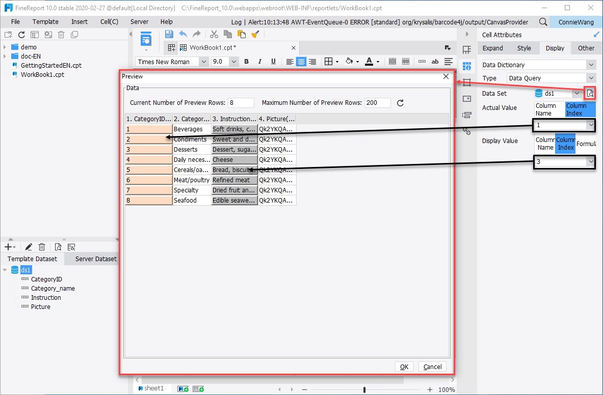 Data Dictionary-FineReport Help Document