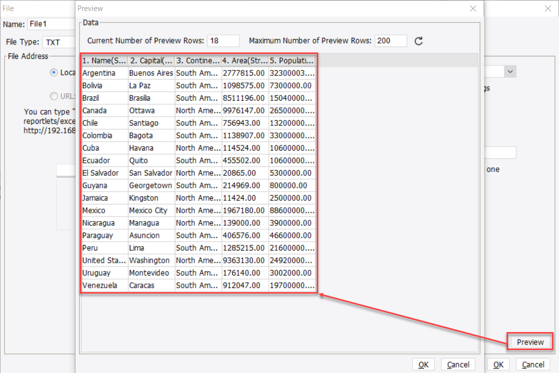 TXT and XML Dataset-FineReport Help Document