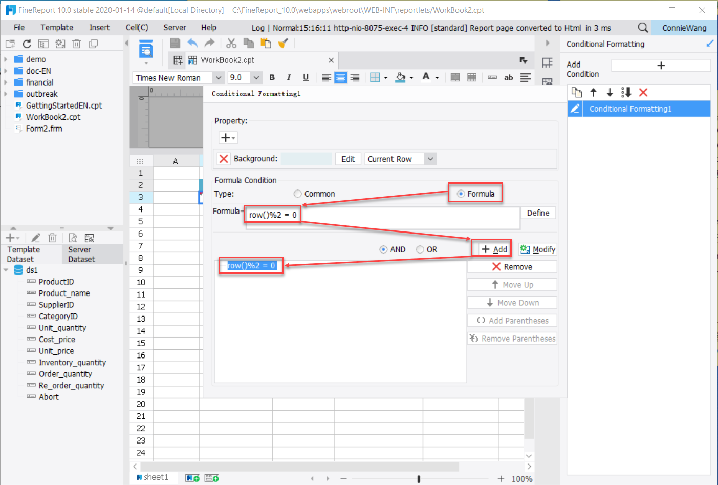 Background-FineReport Help Document