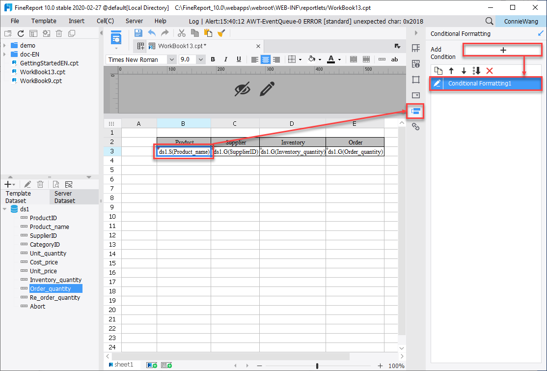 Pagination-FineReport Help Document