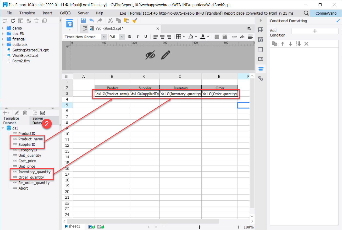 Pagination-FineReport Help Document