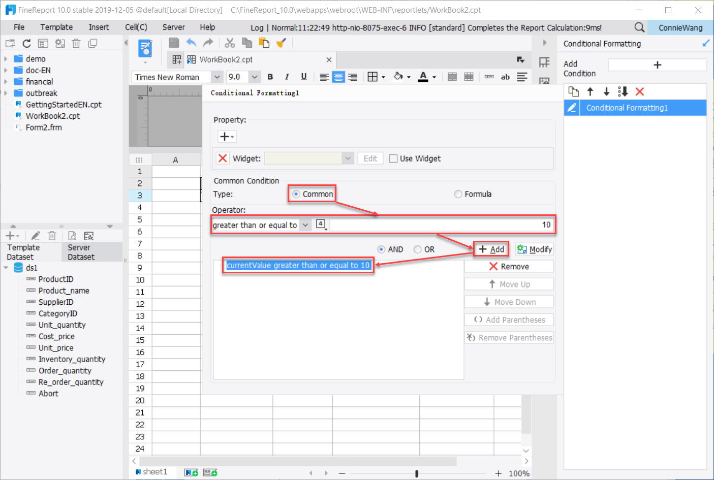 Widget-FineReport Help Document