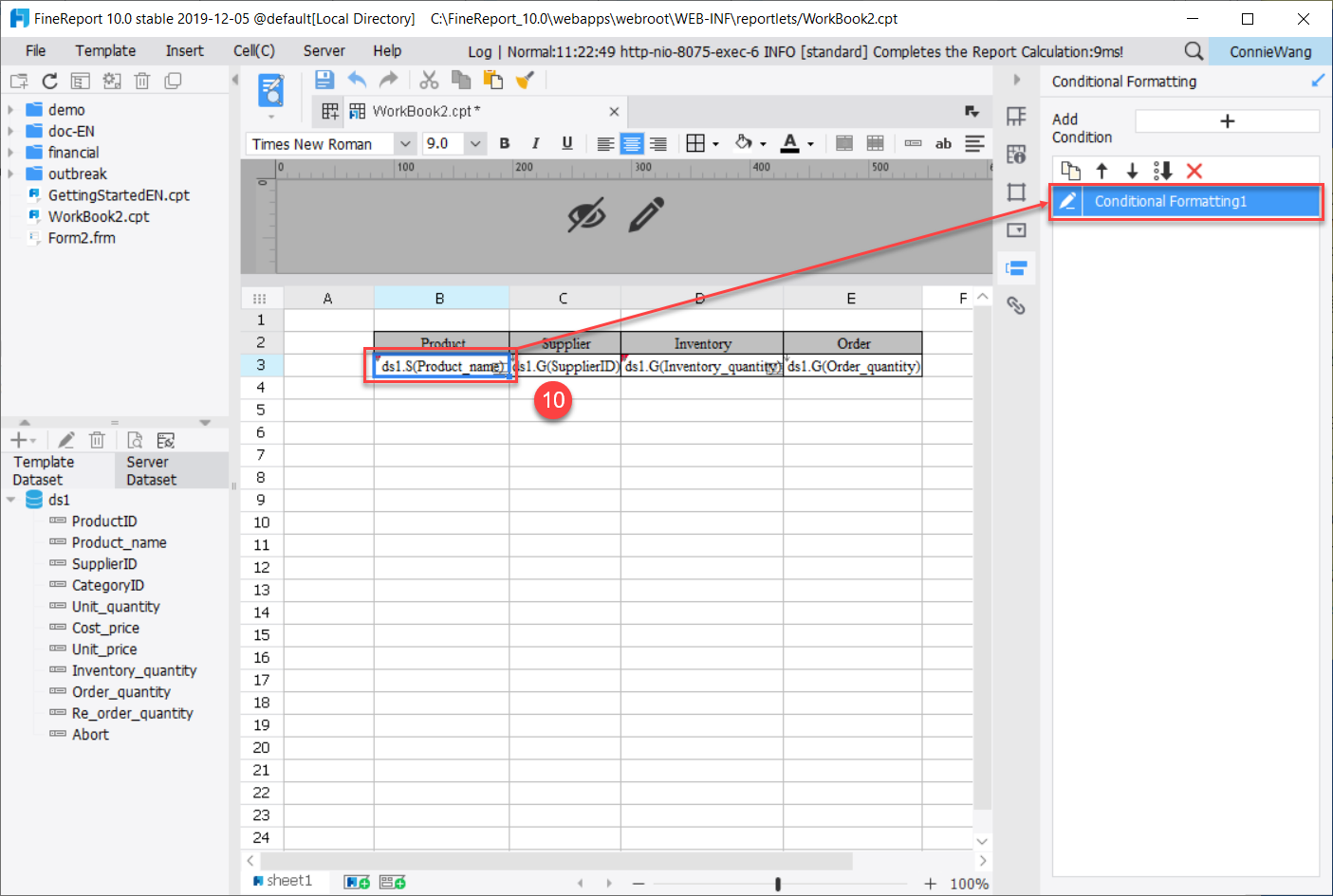 Widget-FineReport Help Document
