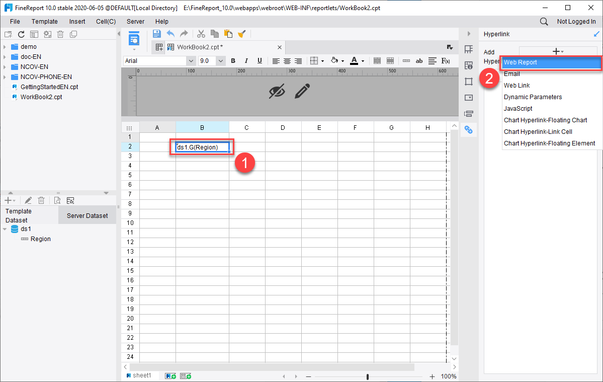 Web Report-FineReport Help Document