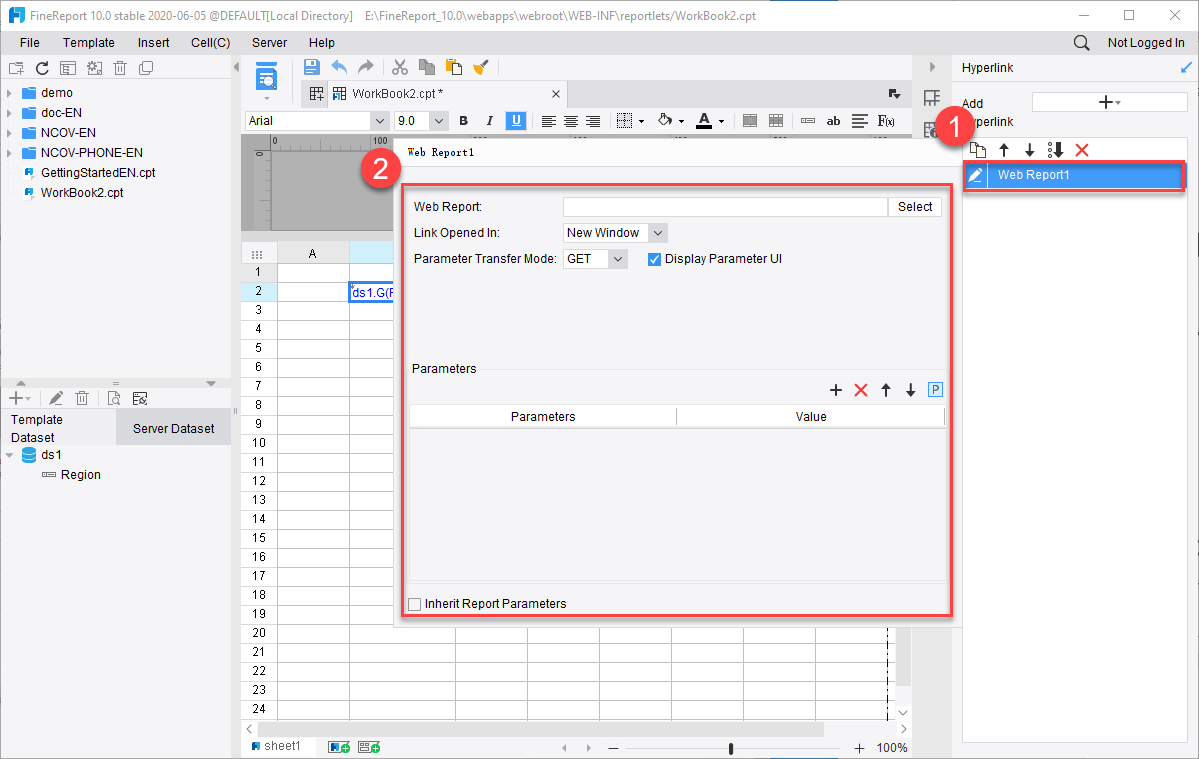 Web Report-FineReport Help Document