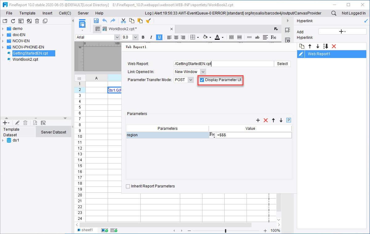 Web Report-FineReport Help Document