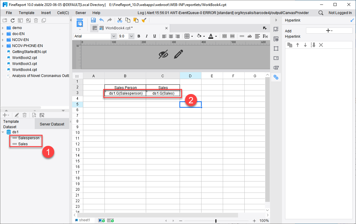 Dynamic Parameter-FineReport Help Document