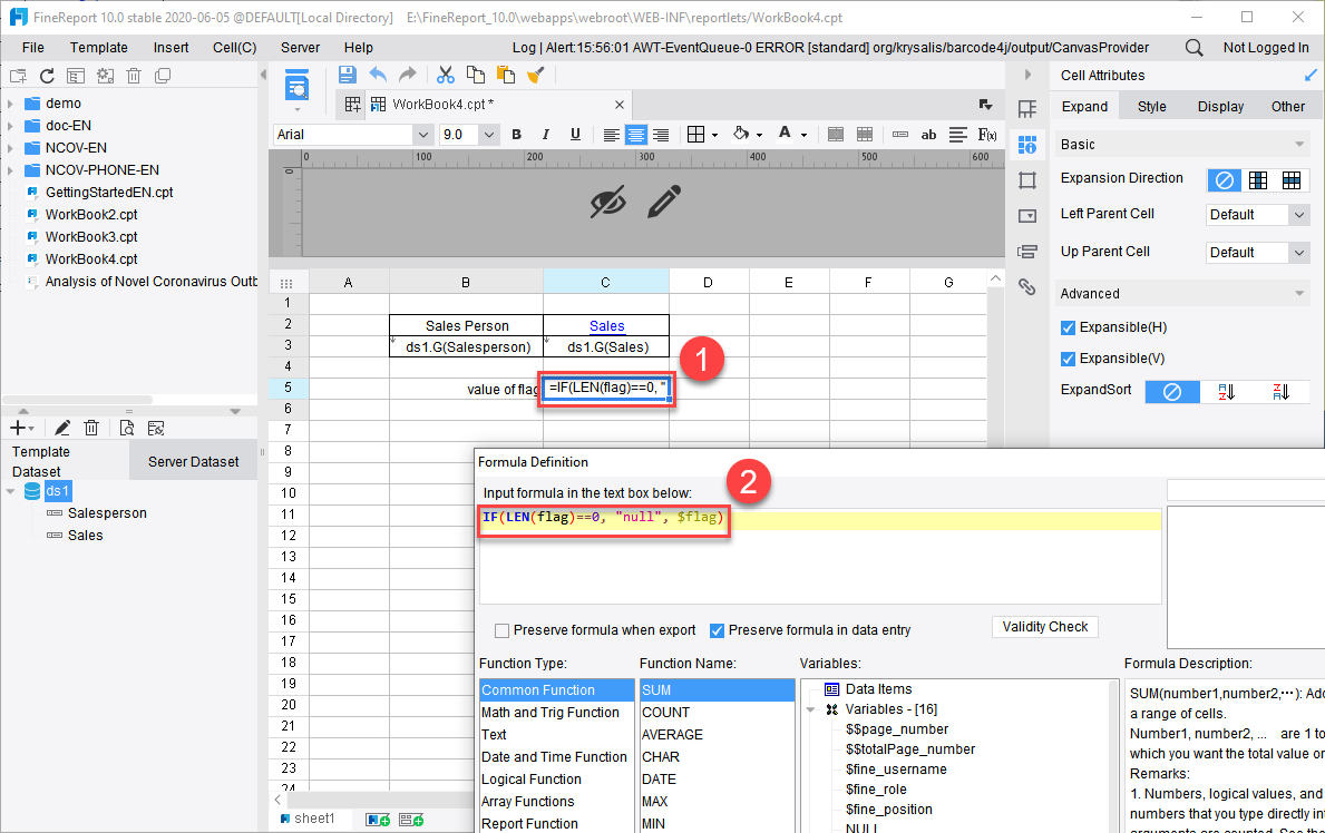 Dynamic Parameter-FineReport Help Document