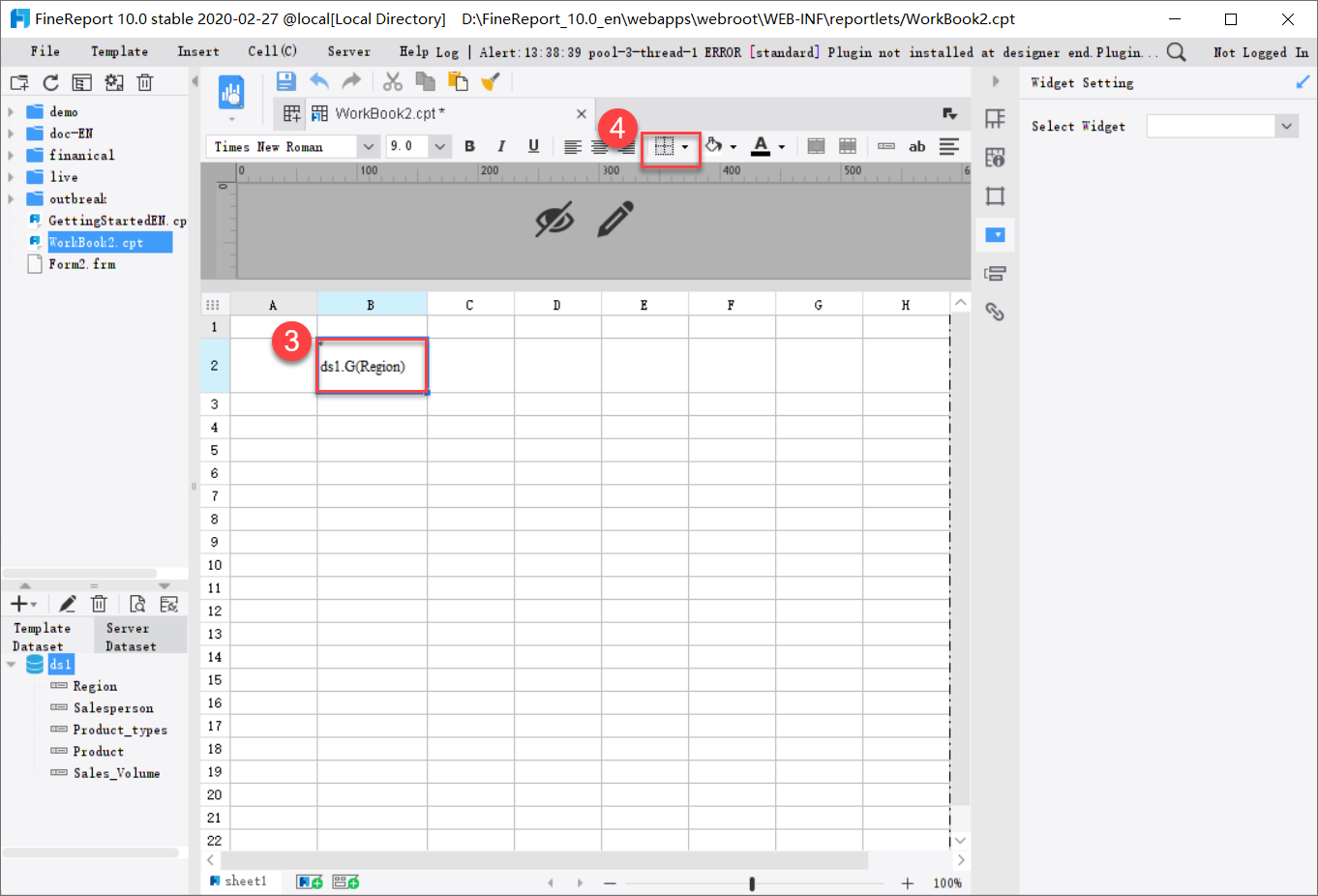 Chart Hyperlink Link Cell-FineReport Help Document