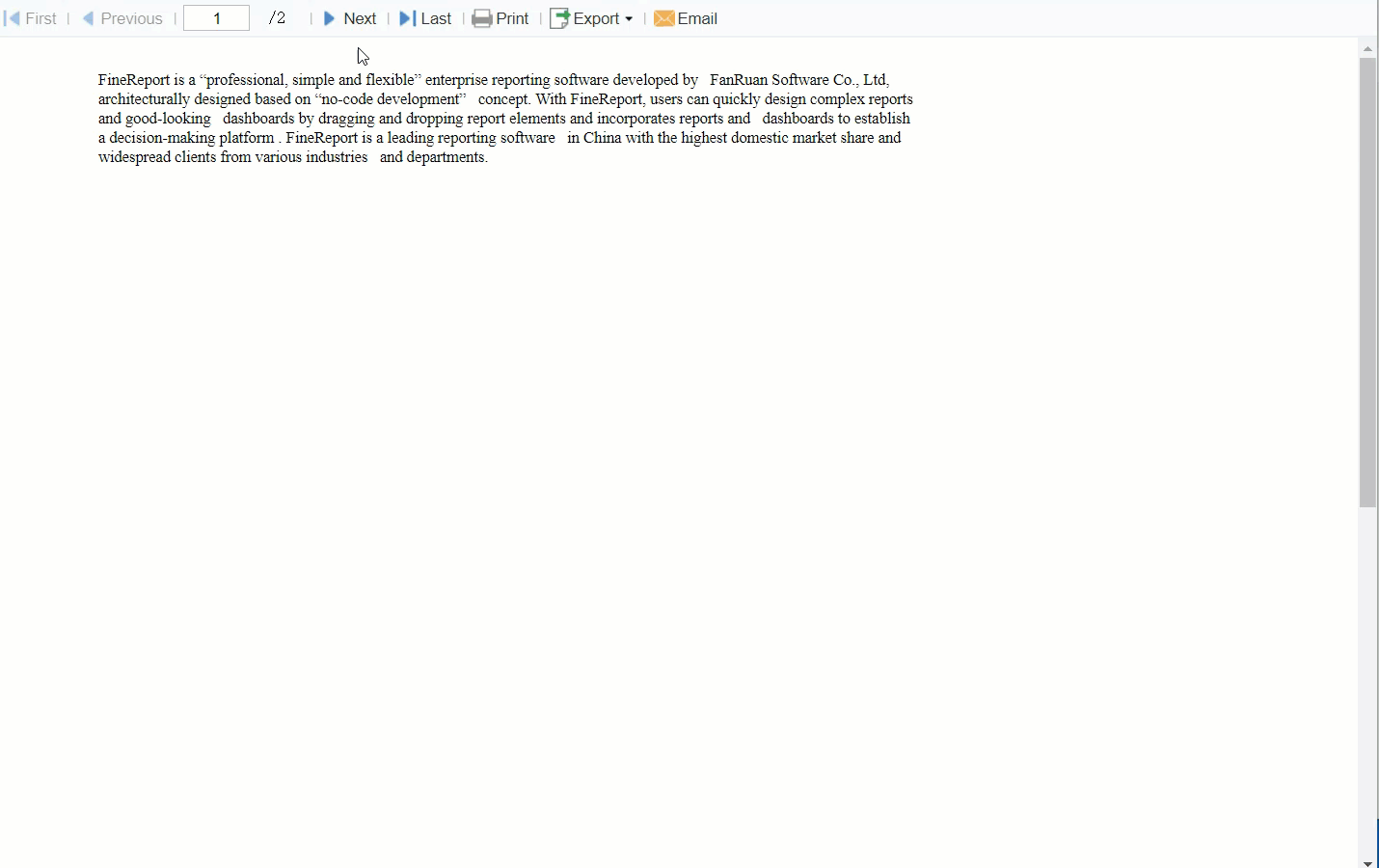 Paginate By Group-FineReport Help Document