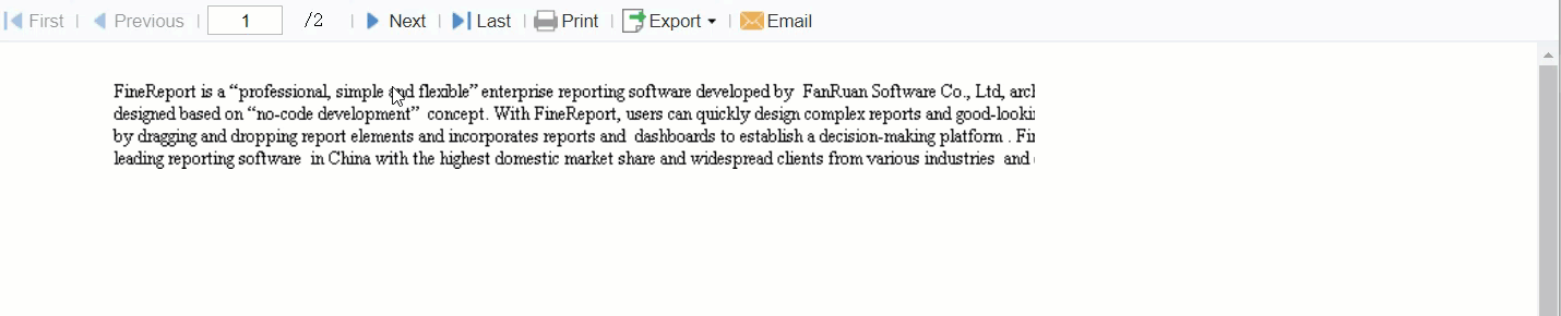 Paginate By Group-FineReport Help Document