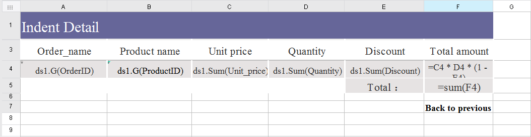 Drill-down Report-FineReport Help Document