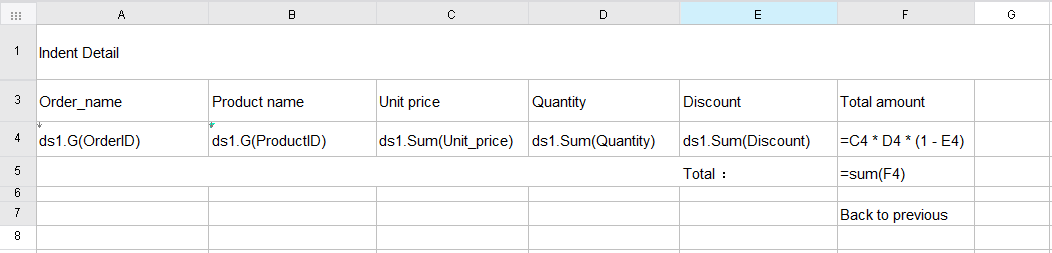 Drill-down Report-FineReport Help Document