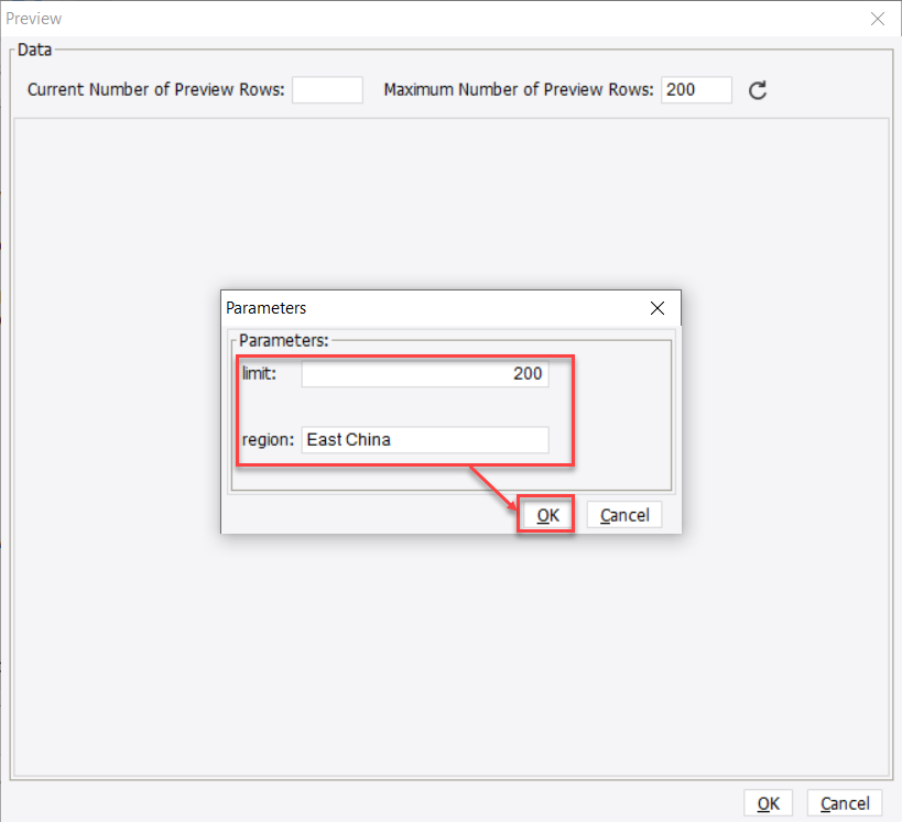Dataset Parameter-FineReport Help Document