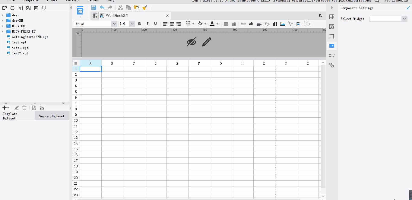 Drop-down Box Widget-FineReport Help Document