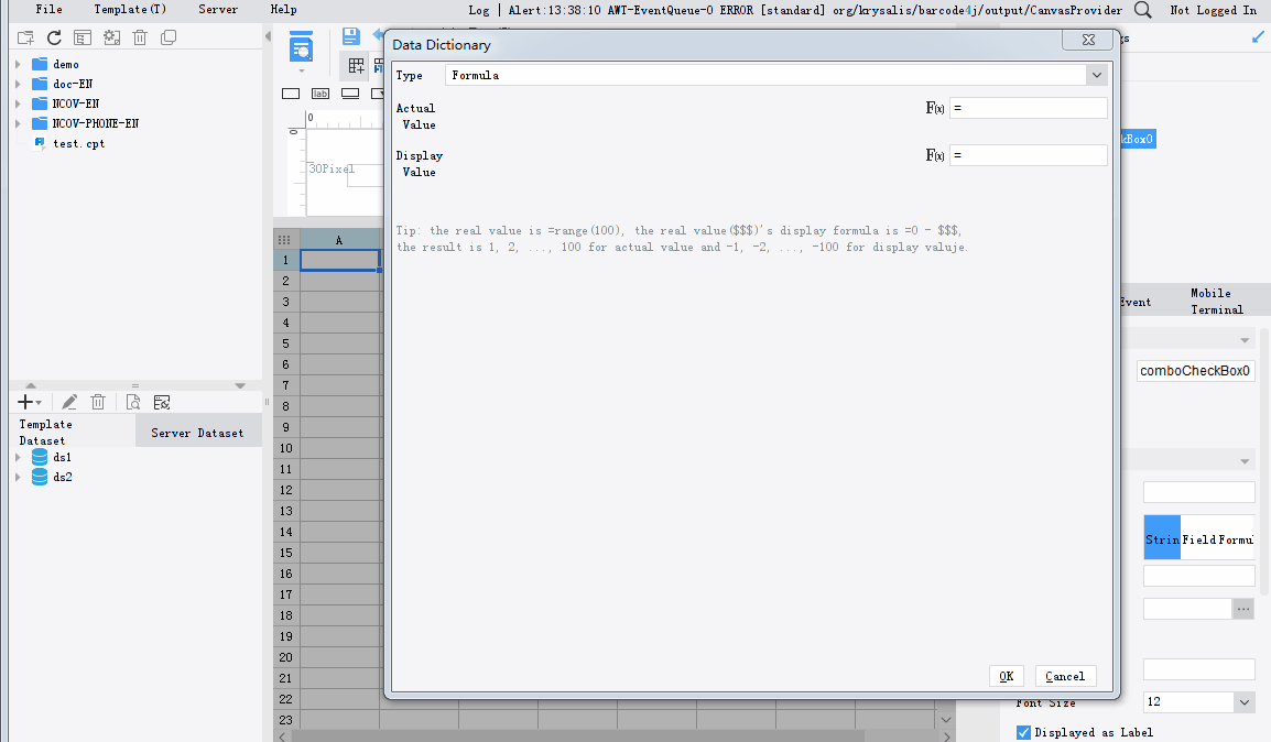 Drop-down Checkbox Widget-FineReport Help Document