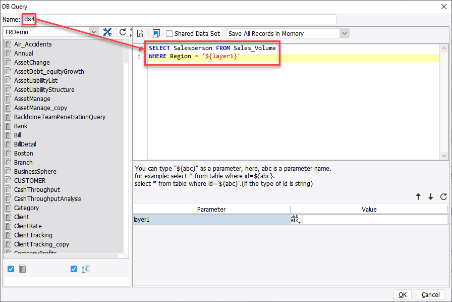 Build Drop-down Tree-FineReport Help Document