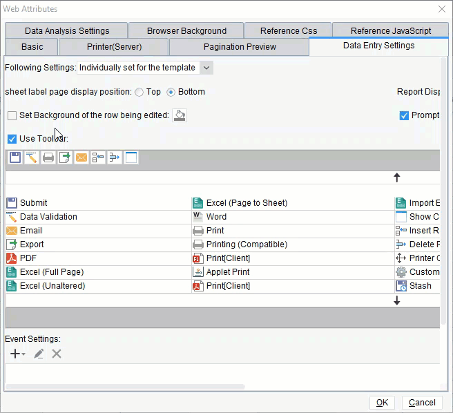 Row-based Data Entry-FineReport Help Document