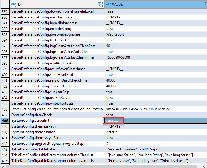 System Super Administrator-FineReport Help Document