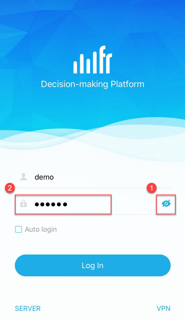 Connecting the App to the Platform/Report Server-FineReport Help Document