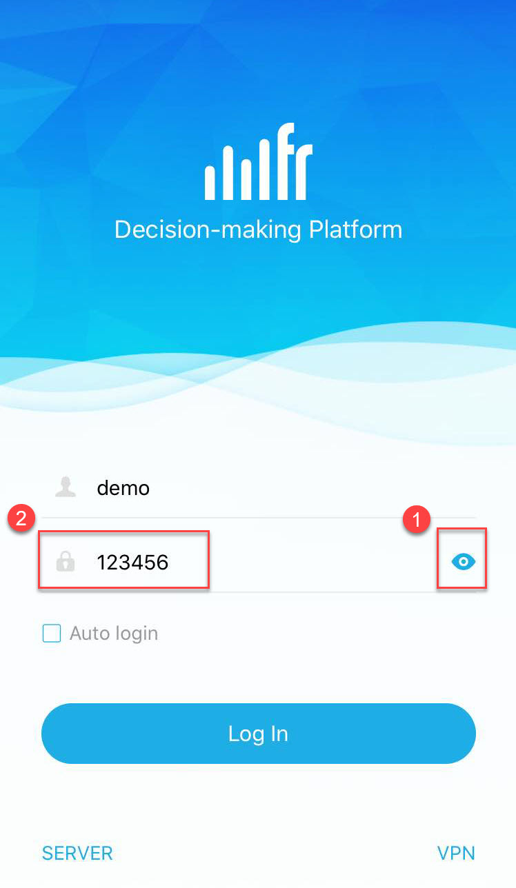 Connecting the App to the Platform/Report Server-FineReport Help Document