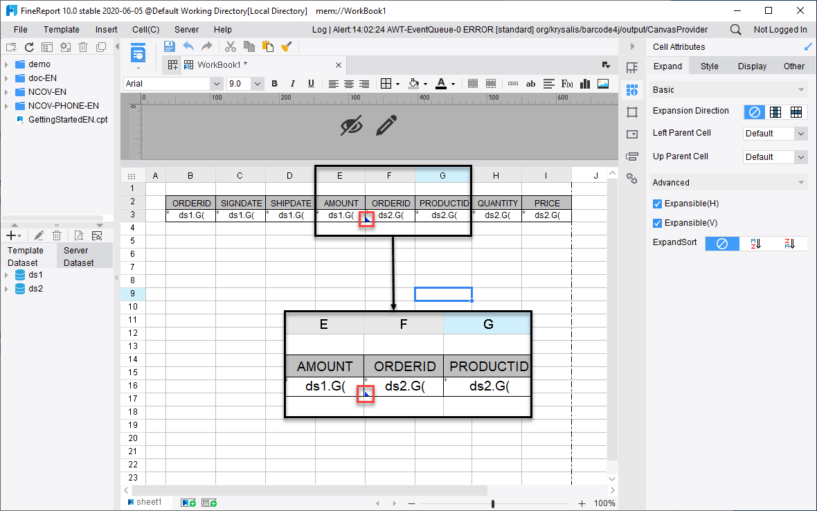 Use Parameter Injection-FineReport Help Document