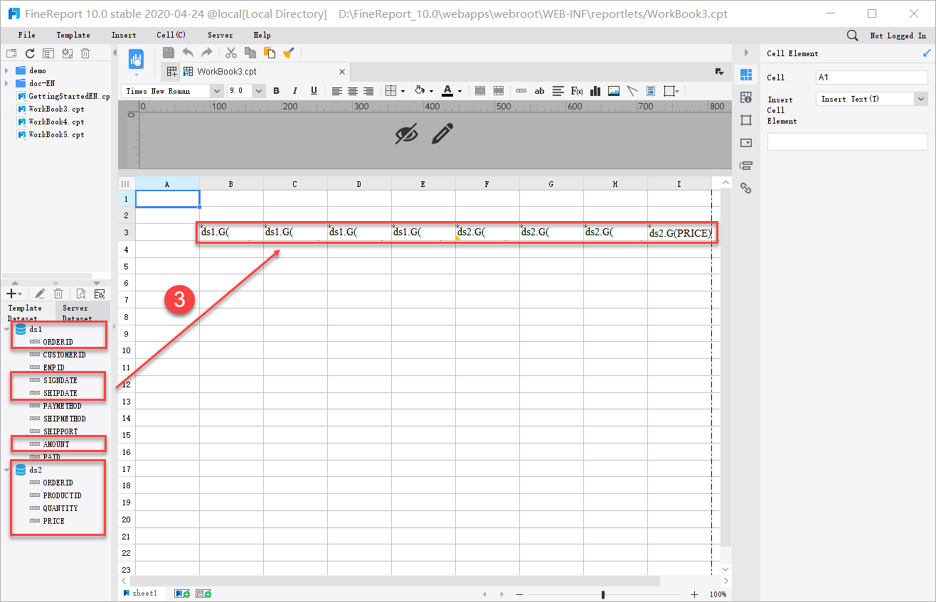 Use Parameter Injection-FineReport Help Document