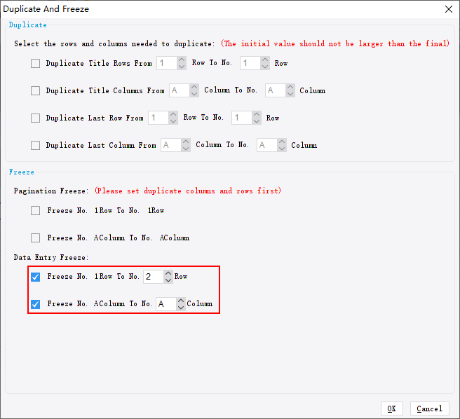 JS Get the Values of Certain Cells in Rows with Checked Box-FineReport Help Document