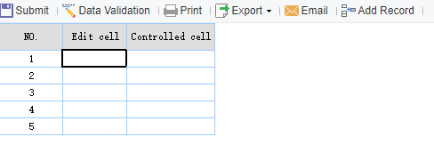 JS Set Values for Expanded Cells-FineReport Help Document