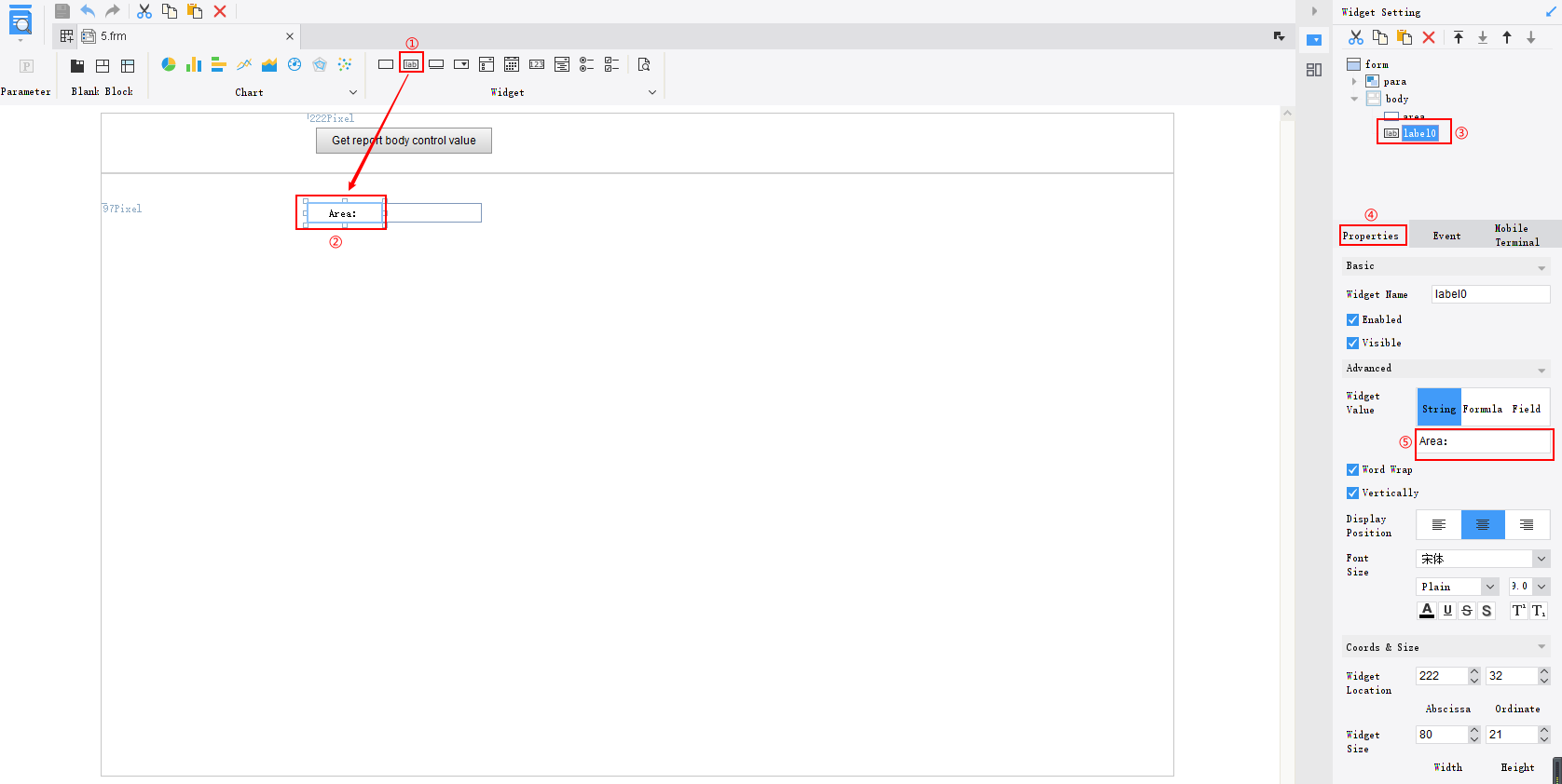 JS Get the Values from Report Widget in the Parameter Pane-FineReport Help Document