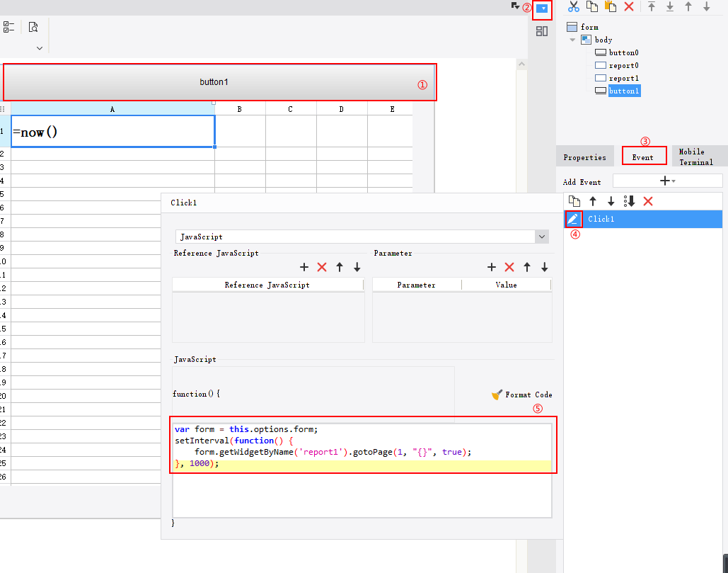 JS Pagination and Refresh of Report Blocks in Dashboards-FineReport Help Document