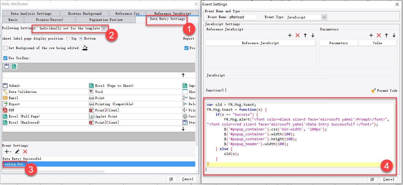 CSS Modify the Style of Prompt Box-FineReport Help Document