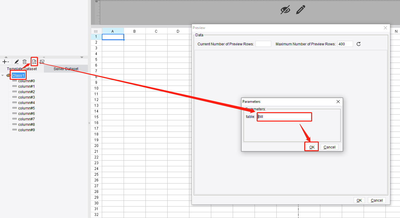 Parameter Program Dataset-FineReport Help Document