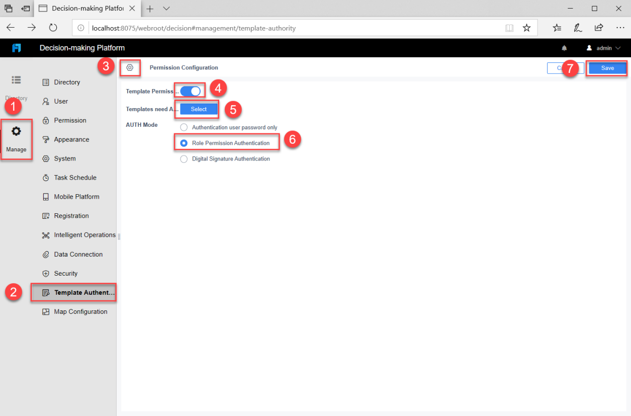 Role-based Authentication-FineReport Help Document