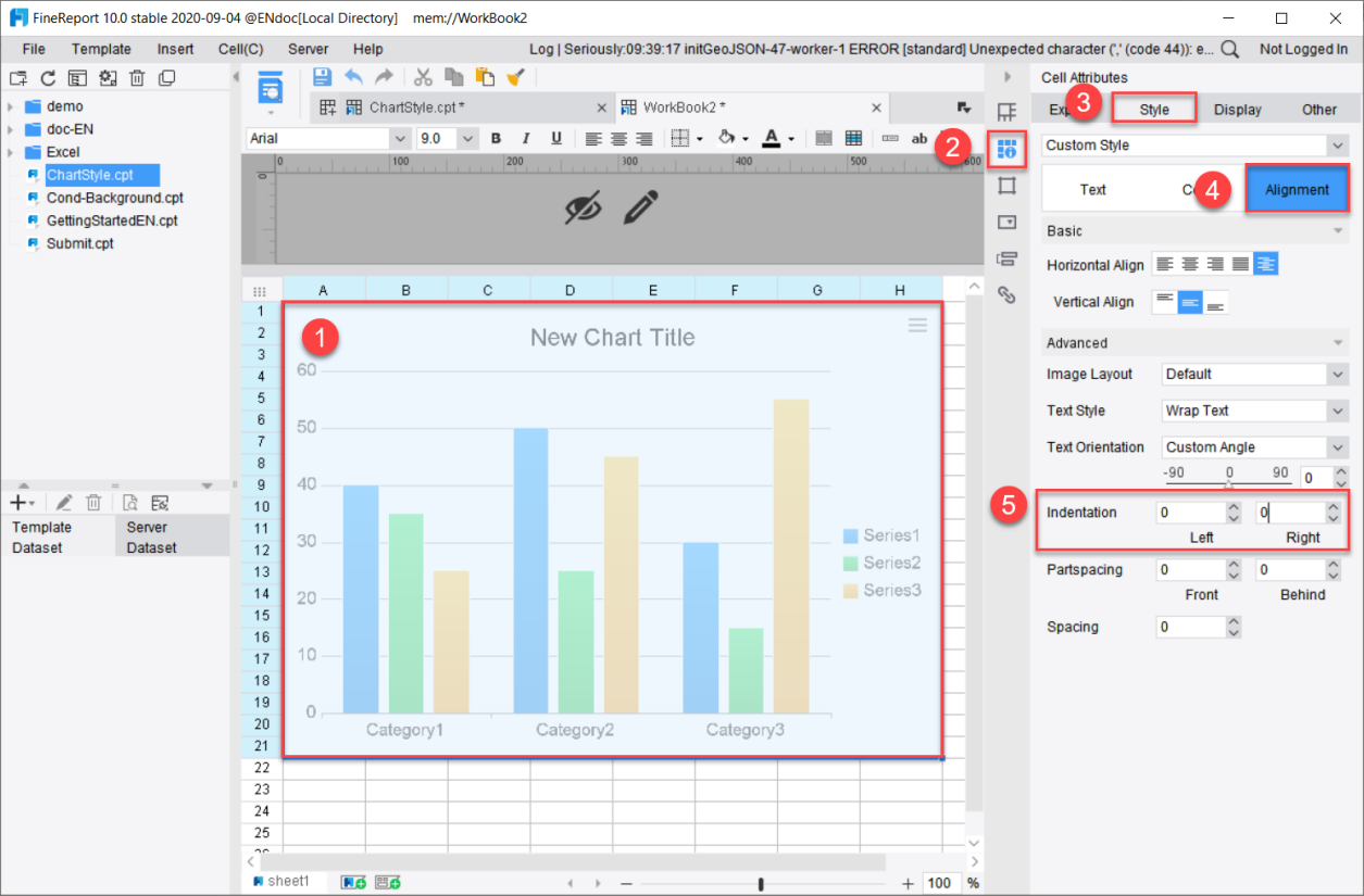Chart Background-FineReport Help Document