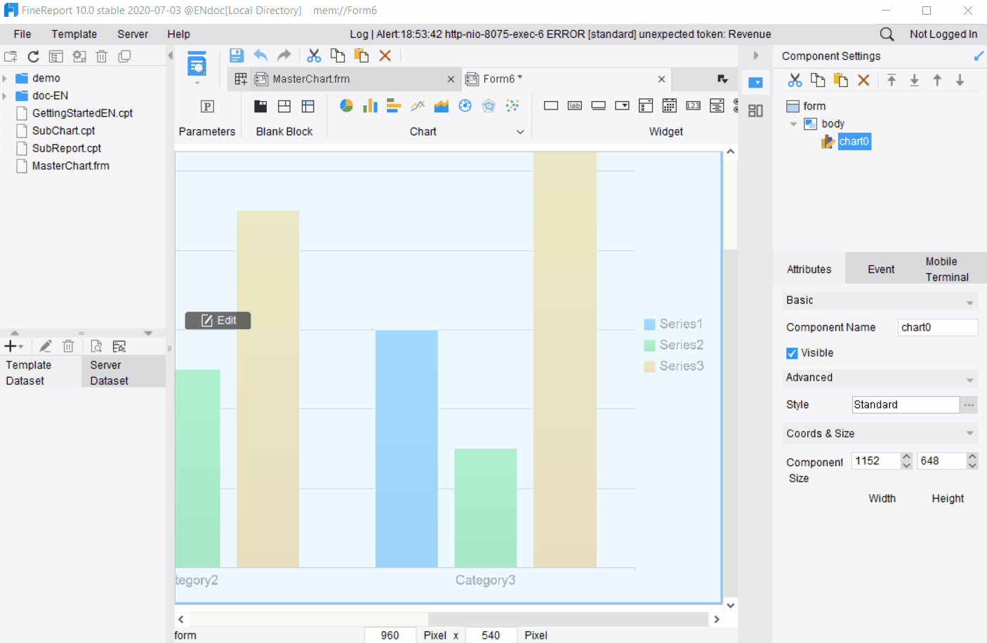 Drill-down Chart-FineReport Help Document